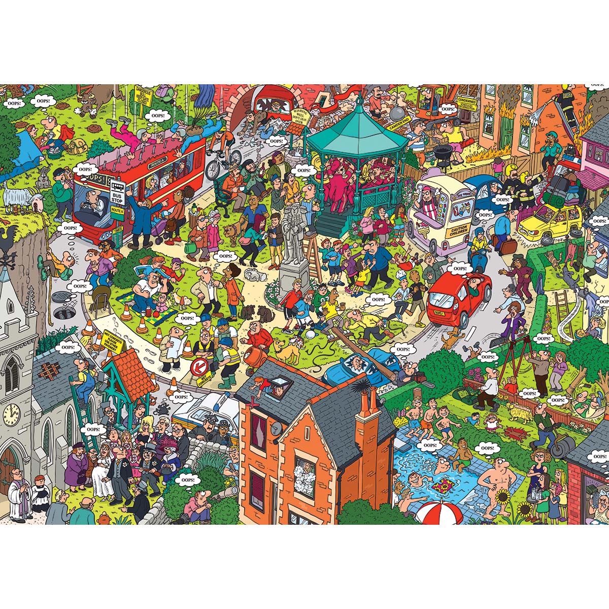 Eurographics What Could Go Wrong Jigsaw Puzzle | Michaels