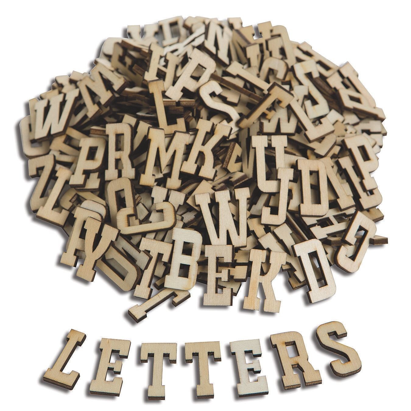Wood Craft Letters (Pack of 300) | Michaels