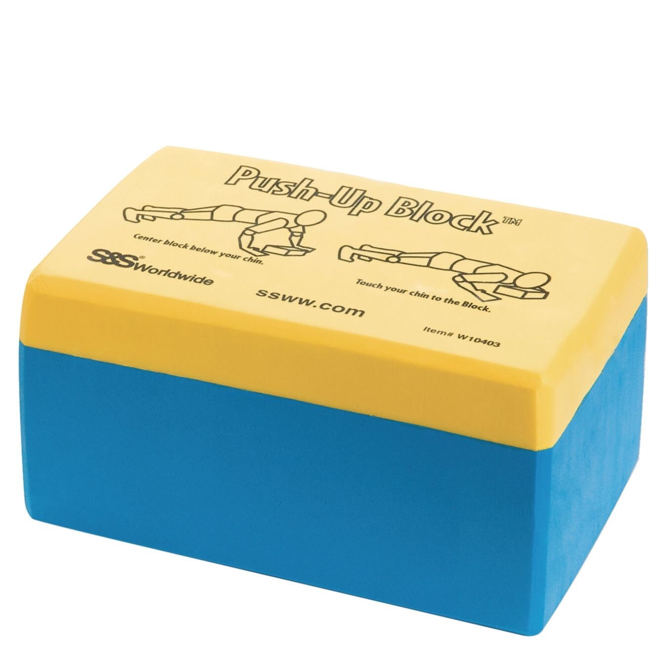 Foam Push-Up Block, 8" x 5" x 4-1/4", Count: 1 | Michaels