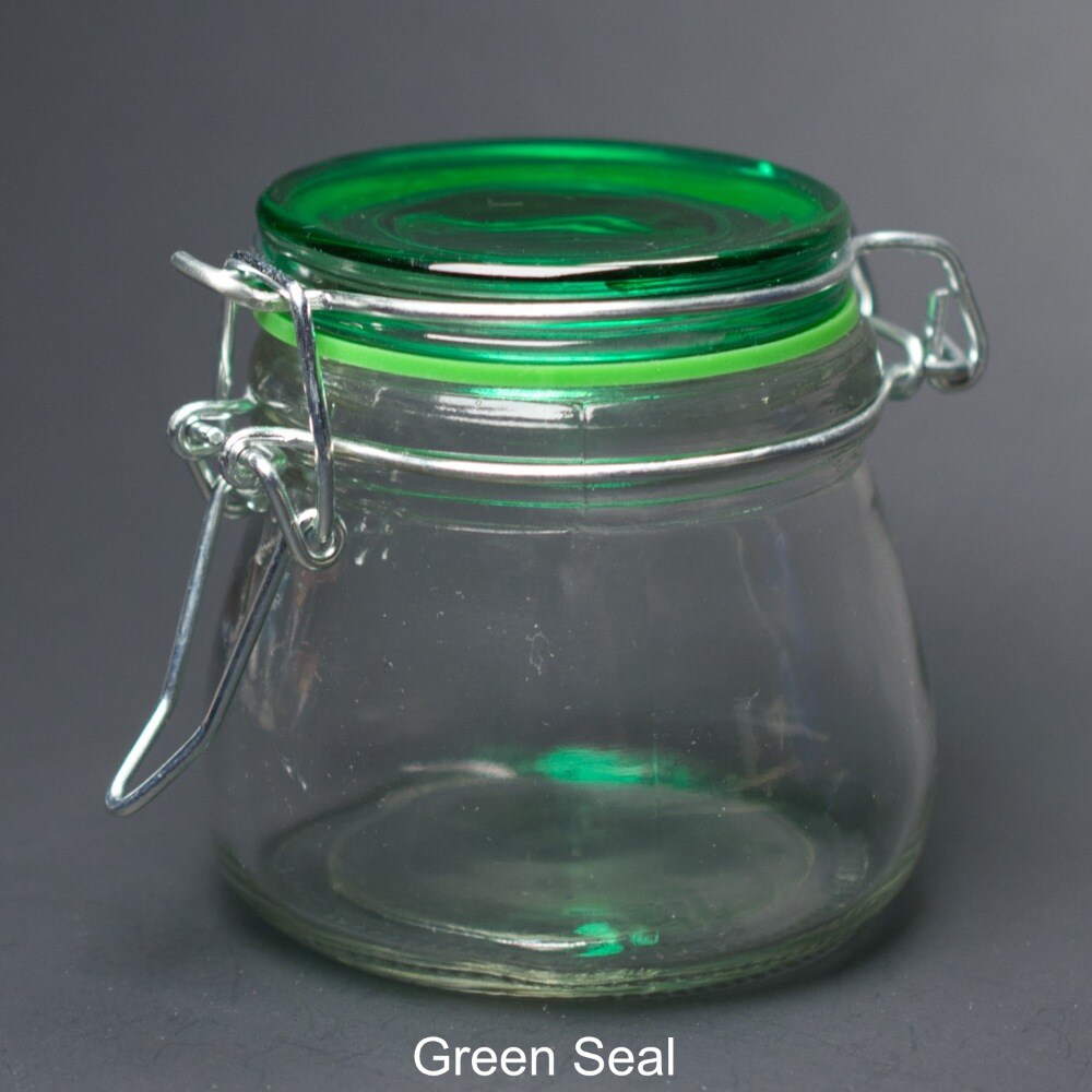 Glass Display Jar with Latch – 57116 | Michaels