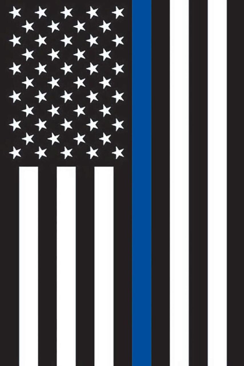 Thin Blue Line Police Garden Flag | Michaels