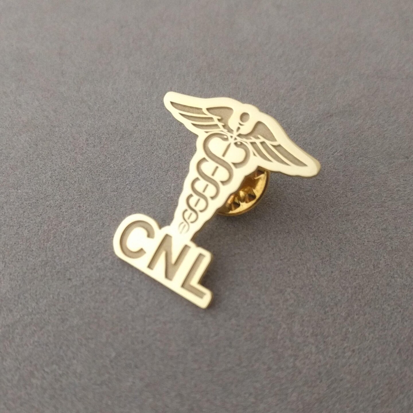 CNL Lapel Pin, Caduceus Lapel Pin, Clinical Nurse Leader Lapel Pin, CNL Graduation with Caduceus ...