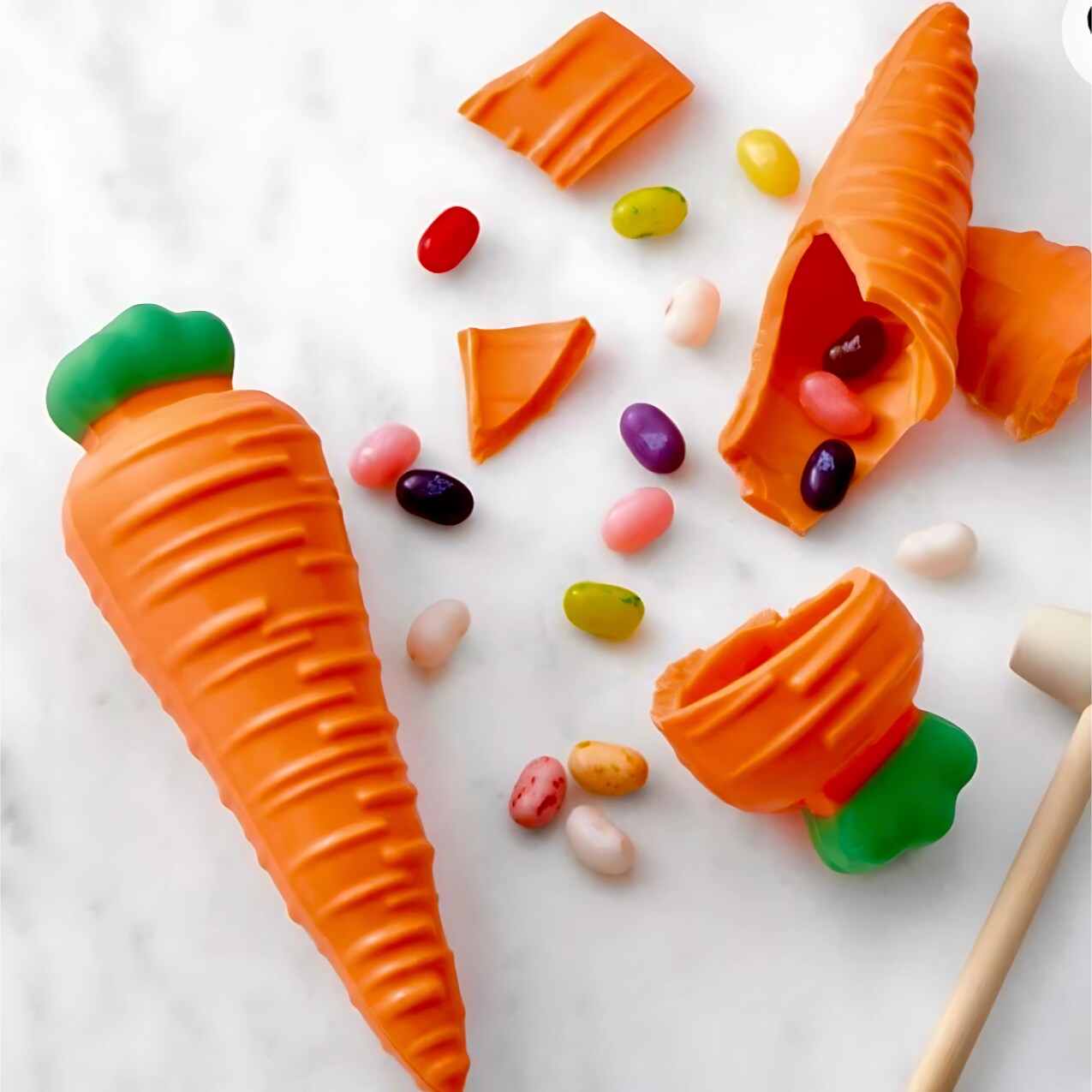 Easter Breakable Smash Chocolate - Large Carrots filled with fun Jelly ...