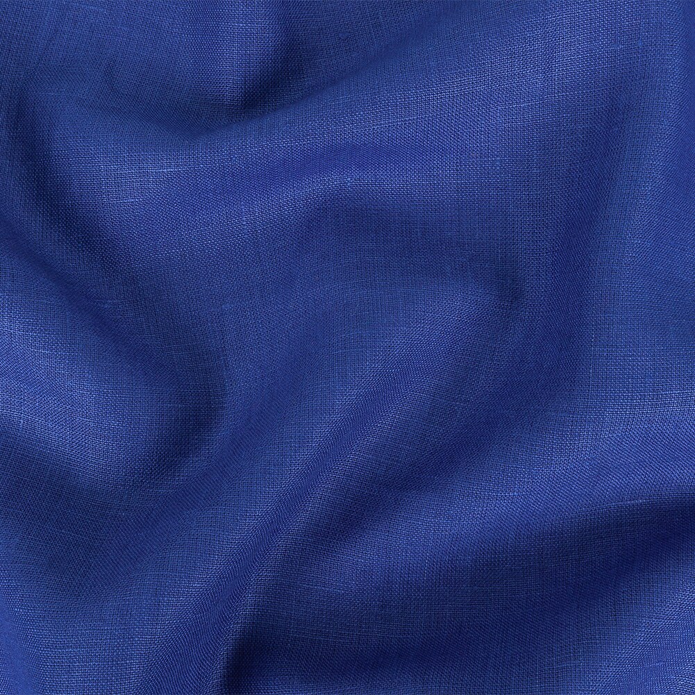 1 Yard Medium Weight Linen Woven Deep Ultramarine Fabric | Michaels
