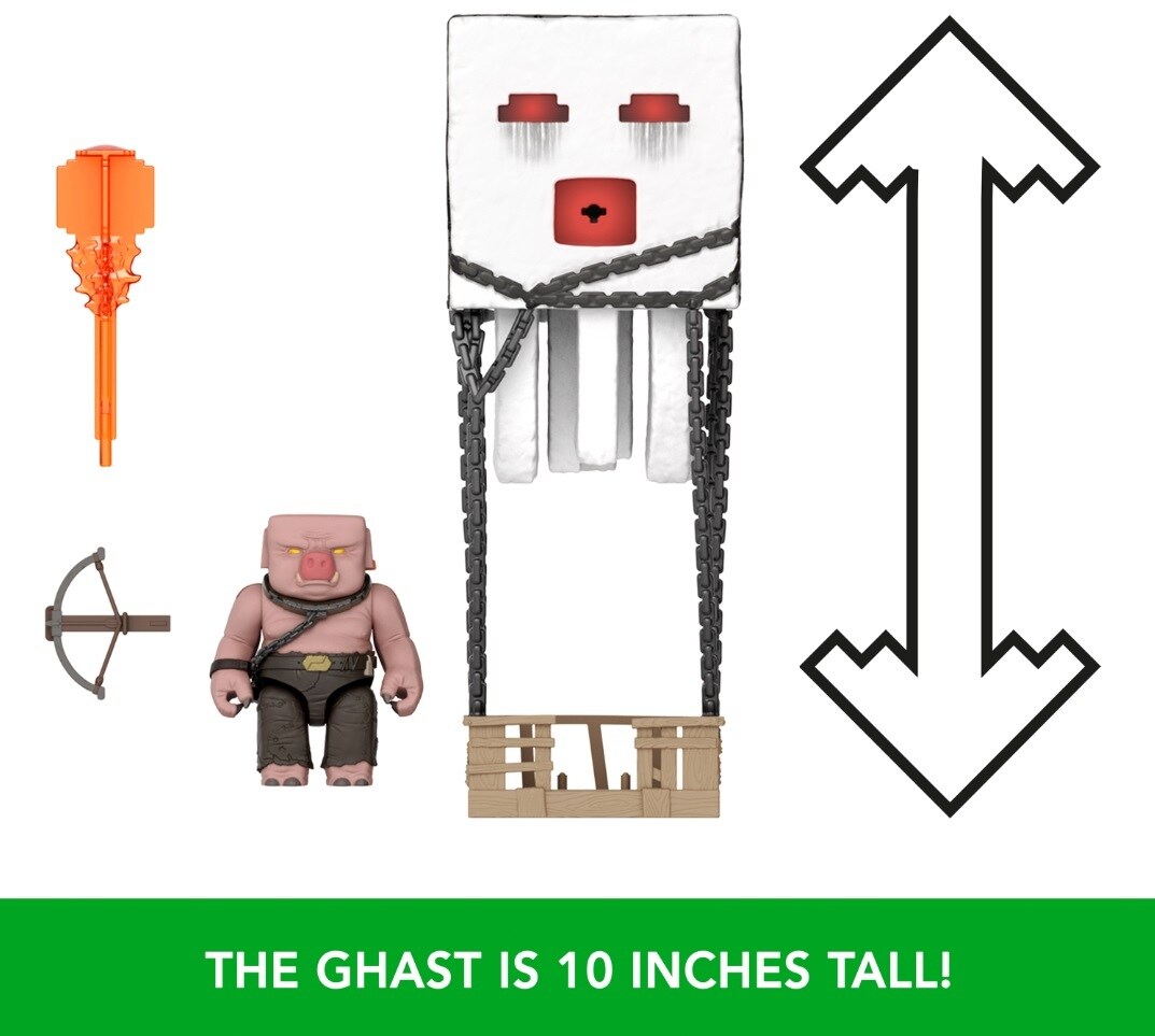 Mattel - A Minecraft Movie Blast Attack Ghast Action Figure Playset [COLLECTABLES] Figure | Michaels