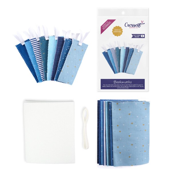 Crosscut Sewing Co.® Bookmark Sewing Project Kit for Beginners | Michaels