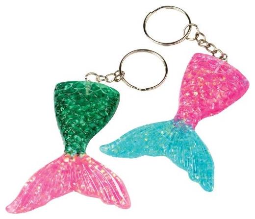 Mermaid Tail Keychains/8-Pc Include 8 Units | Michaels