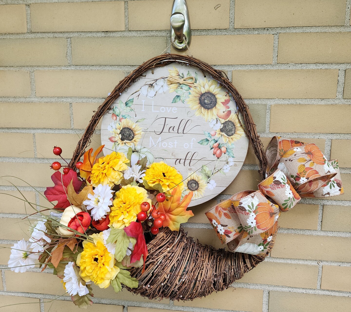 Fall Thanksgiving Wreath | MakerPlace by Michaels
