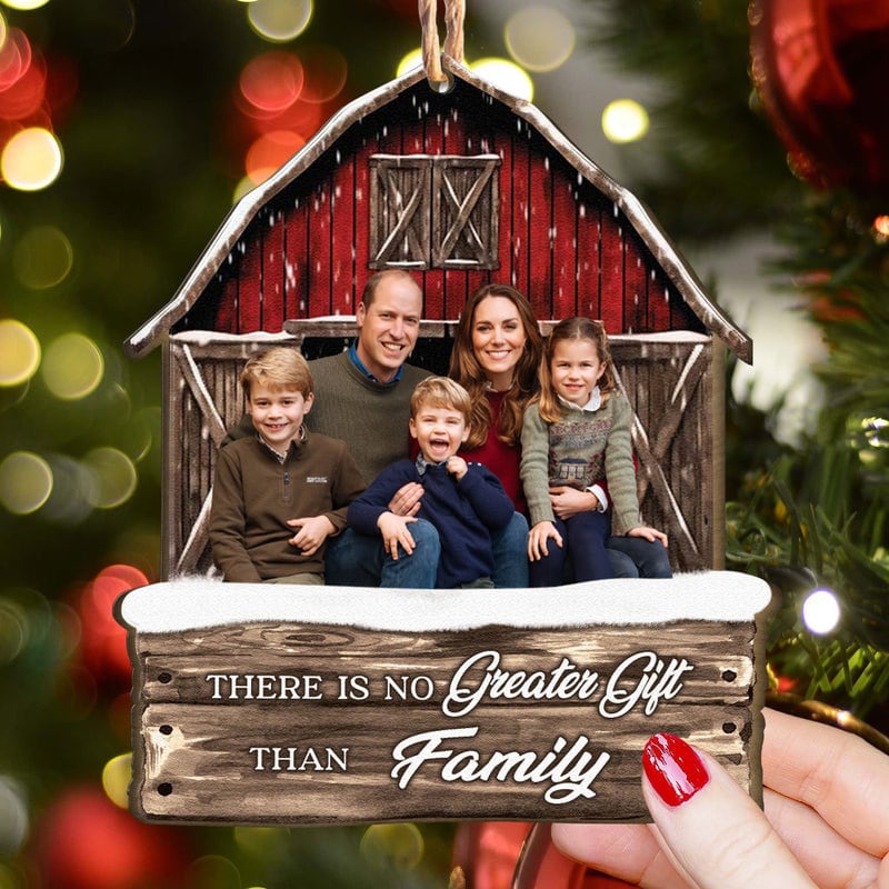 2024 Red Barn Christmas Ornament, Red Barn Ornament, Personalized ...