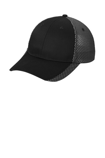 Port Authority® Two Color Mesh Back Cap Structured Mid Profile Cap with ...