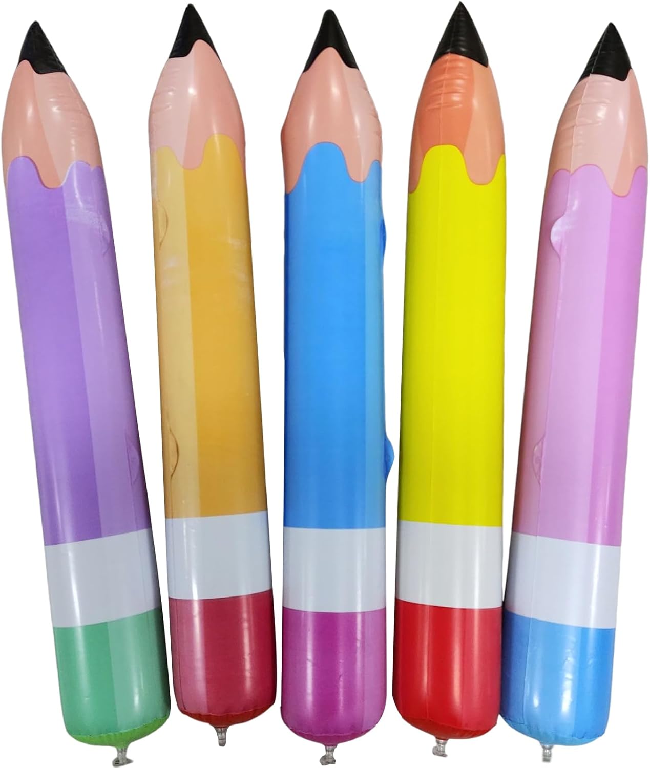 5Pcs Back to School Balloons Big Pencil Foil Balloon Set | Michaels