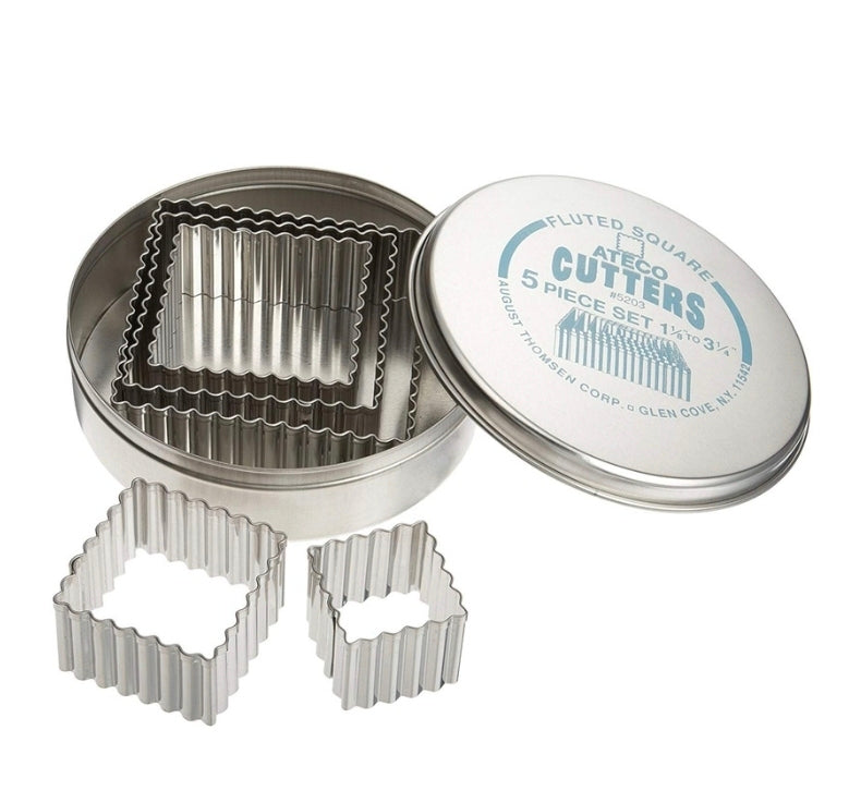 Fluted Tear Drop Cutters 5pc Set | Michaels