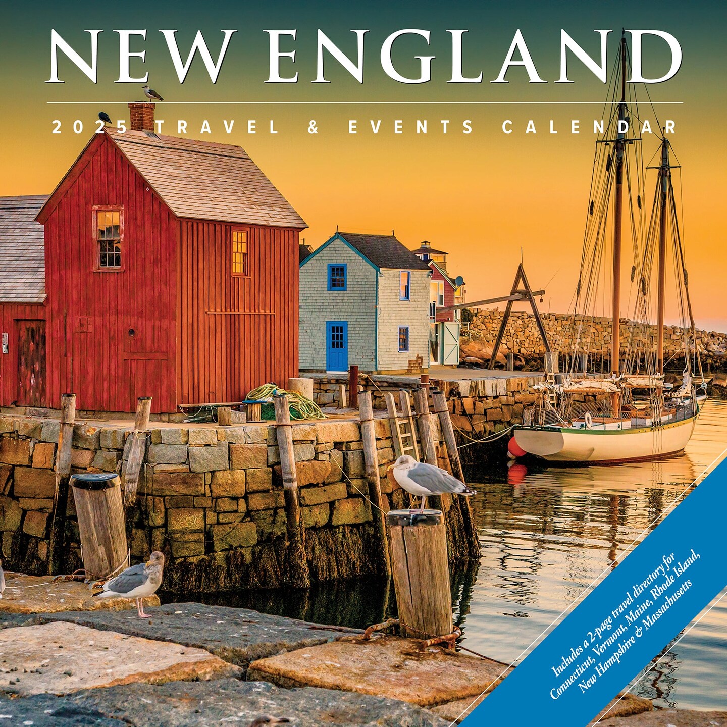 New England 2025 Wall Calendar | Michaels