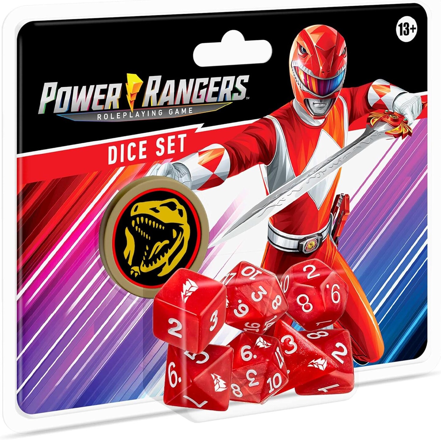 Power Rangers Roleplaying Game Dice- Red | Michaels