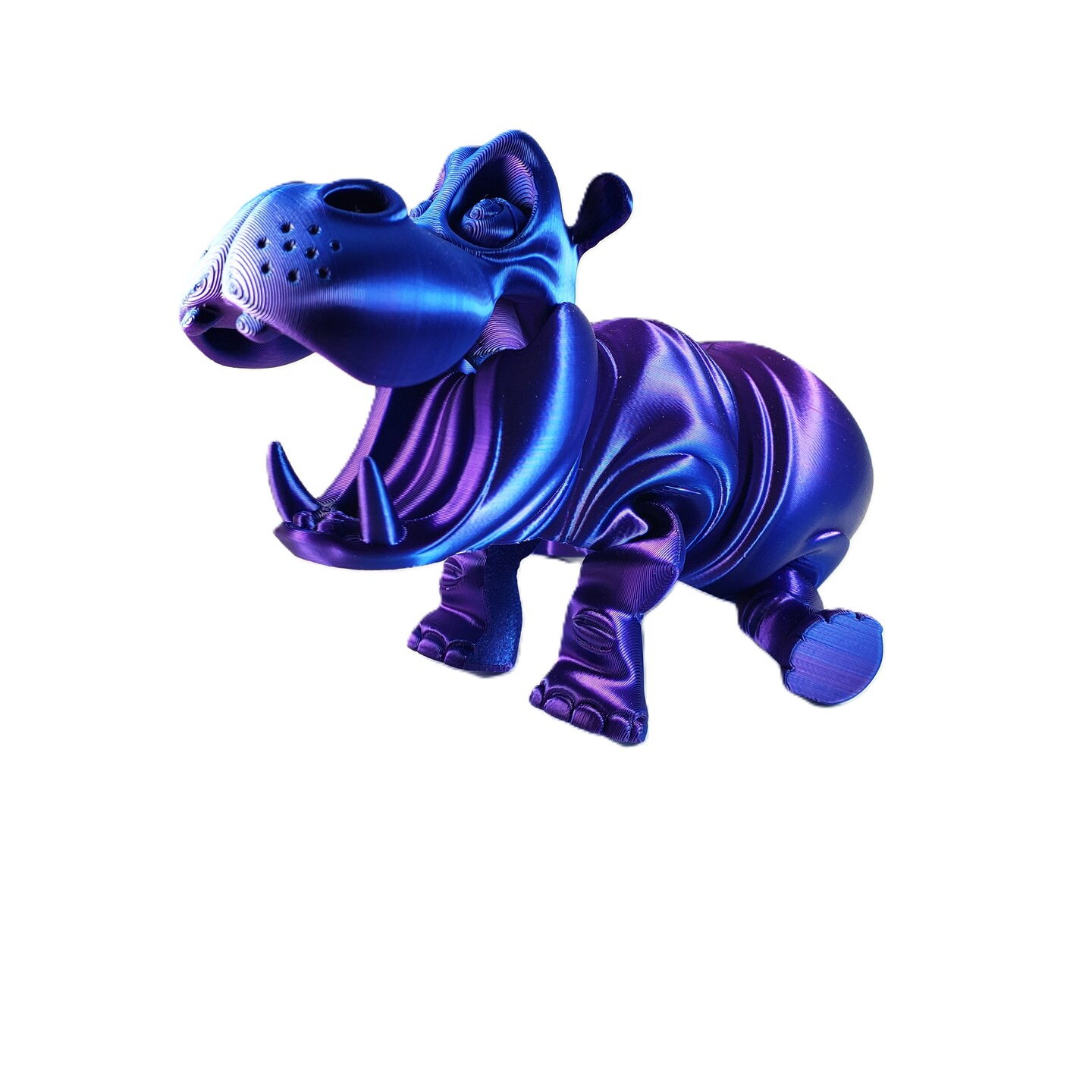 3D Printed Articulating Hippo | MakerPlace by Michaels