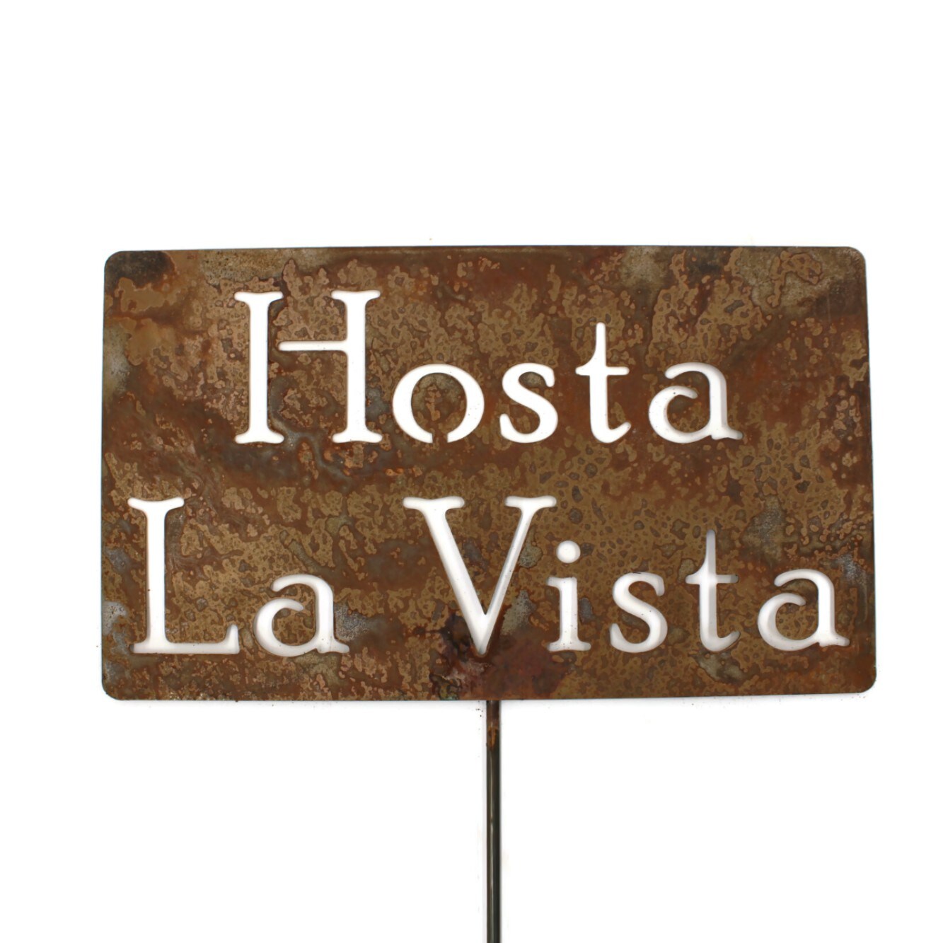 Hosta La Vista Metal Garden Stake Sign 21 to 33 Inches Tall ...