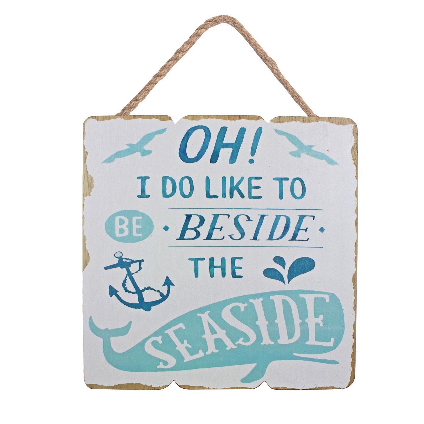 Beside The Seaside Wall Hanging Sign Plaque | Michaels