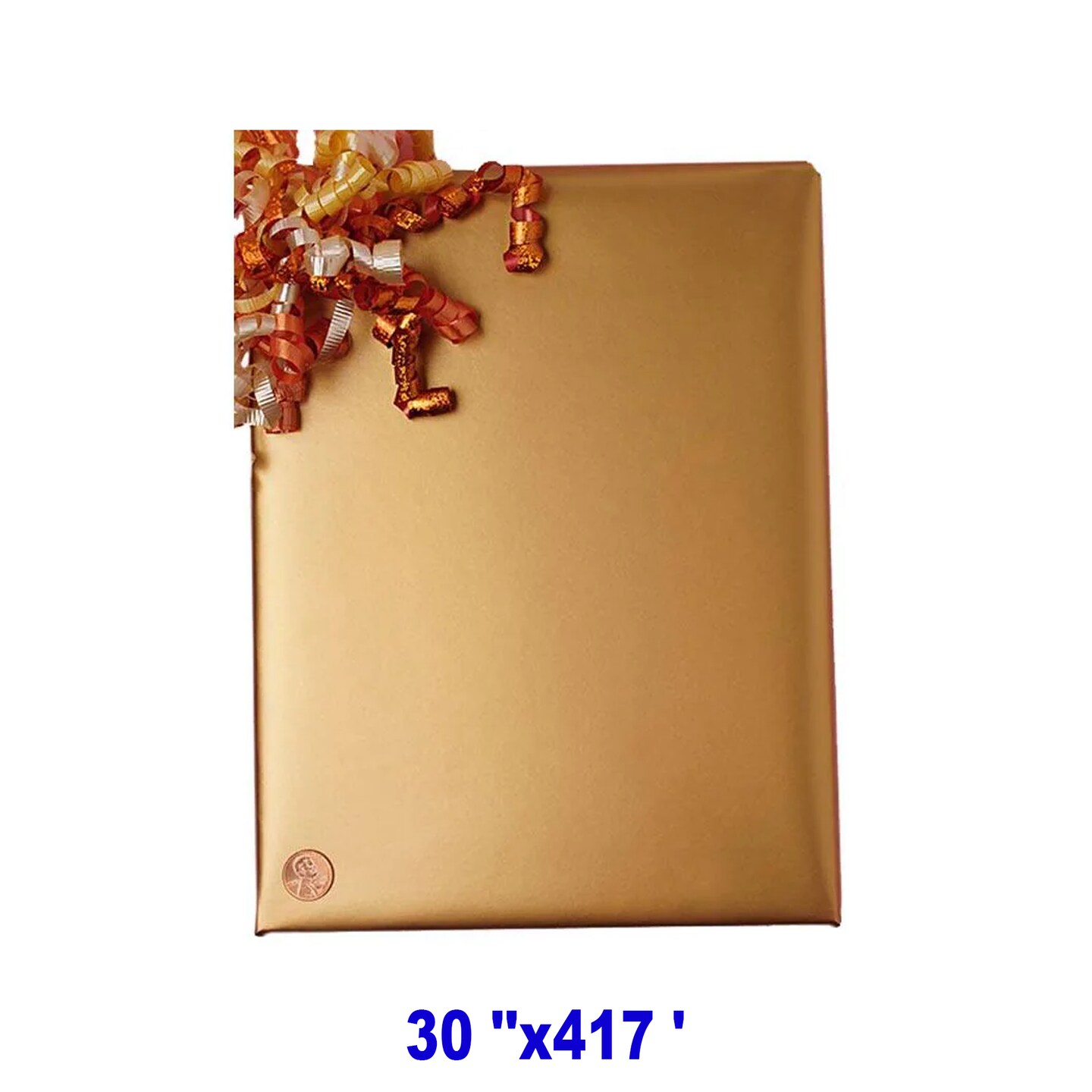 Versatile Solid Wrapping Paper 30" x 417' 60 lbs for All Celebrations ...