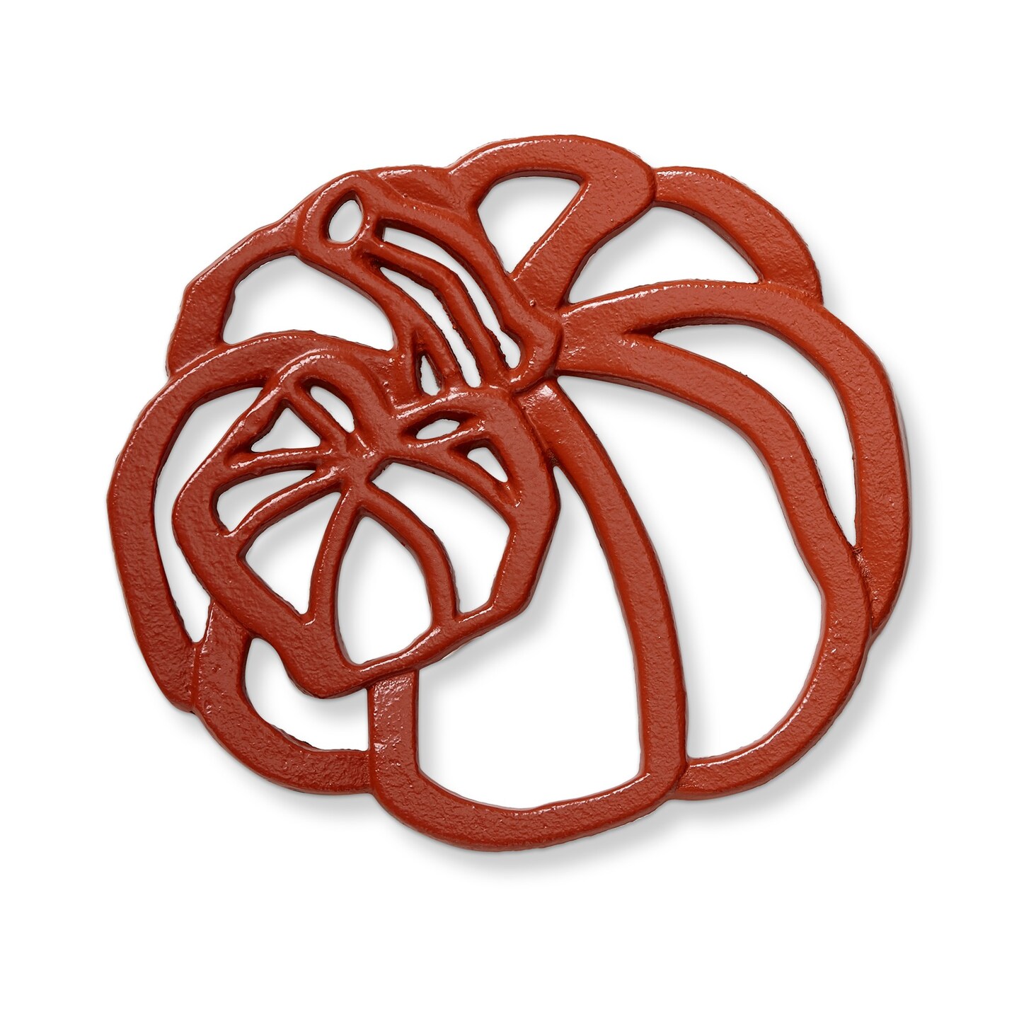Pumpkin Trivet for Fall Harvest - Metal Serving Accessory, Hand Wash ...