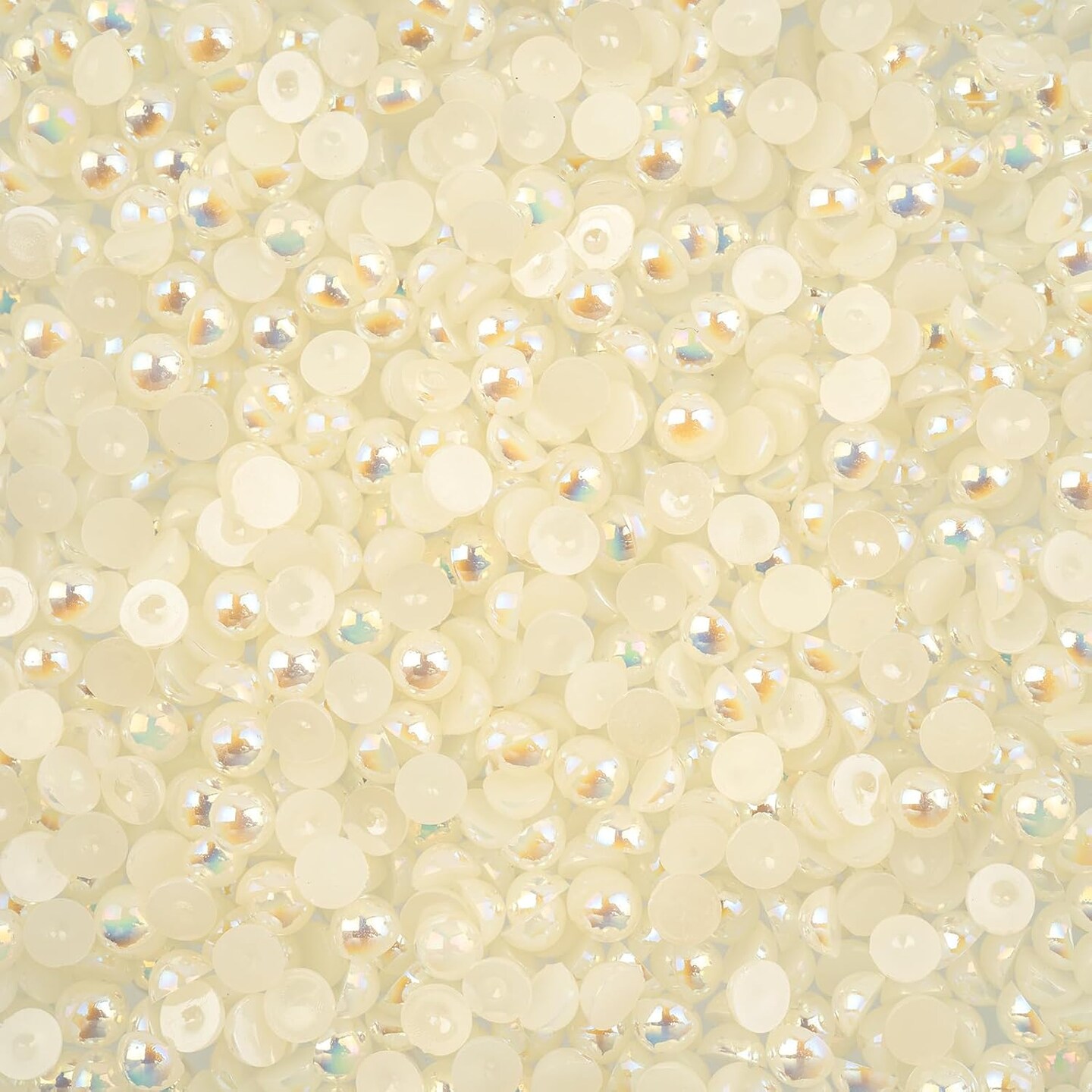 Crystal Lane DIY SS16(4mm) Plastic Pearl Flatback Rhinestones, 975pcs ...