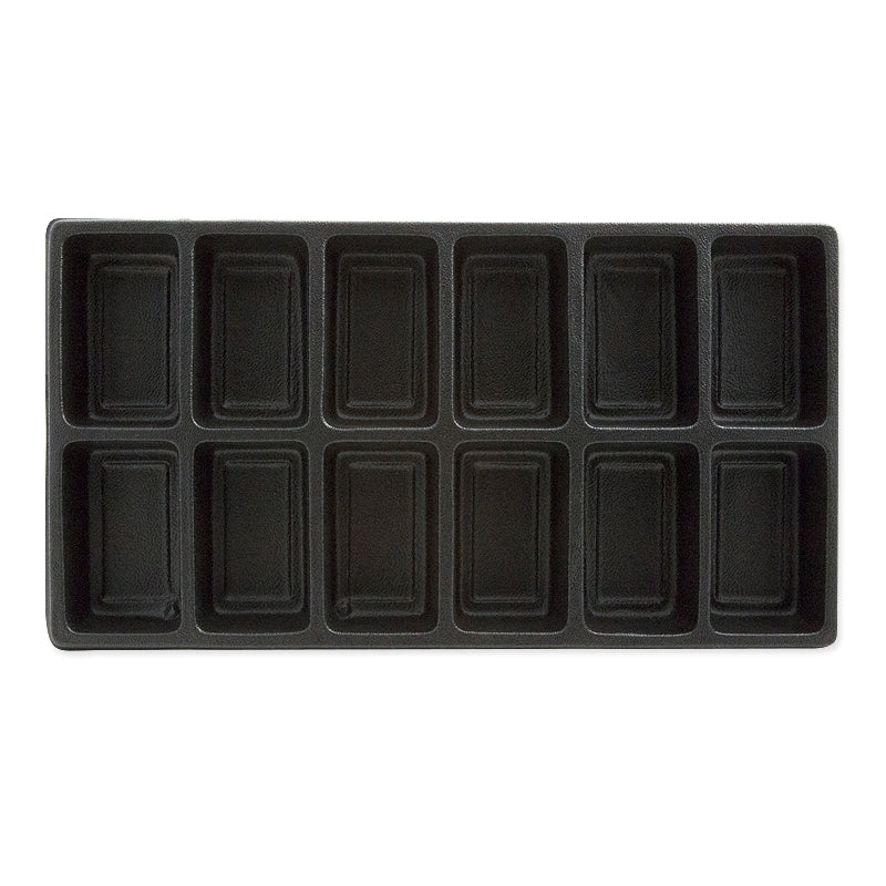 JewelrySupply Plastic Tray Standard Size 2x6 Black | Michaels