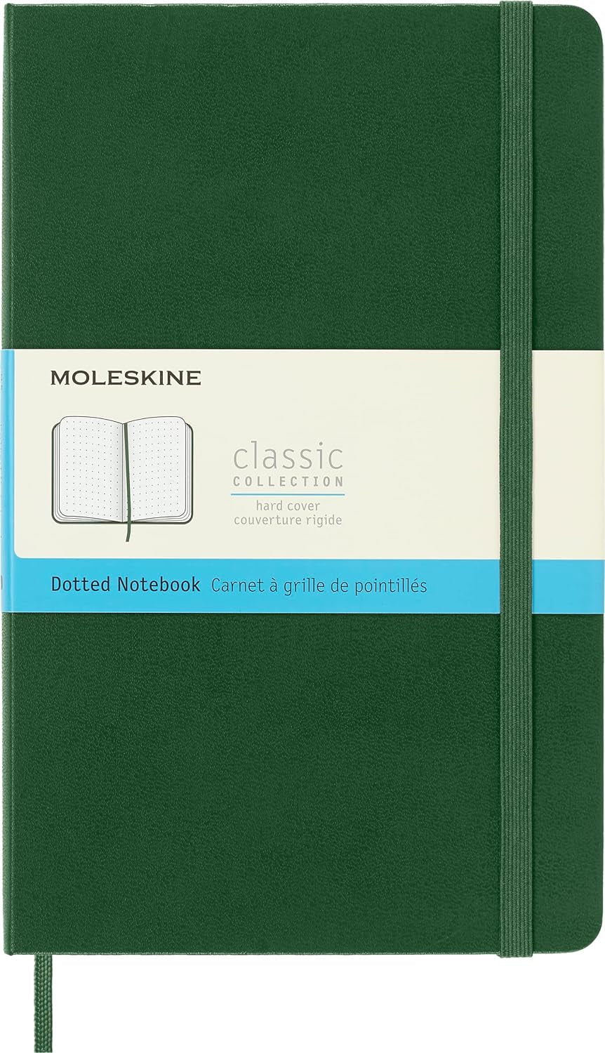 Notebook, Large, Dotted, Myrtle Green, Hard (5 X 8.25) | Michaels