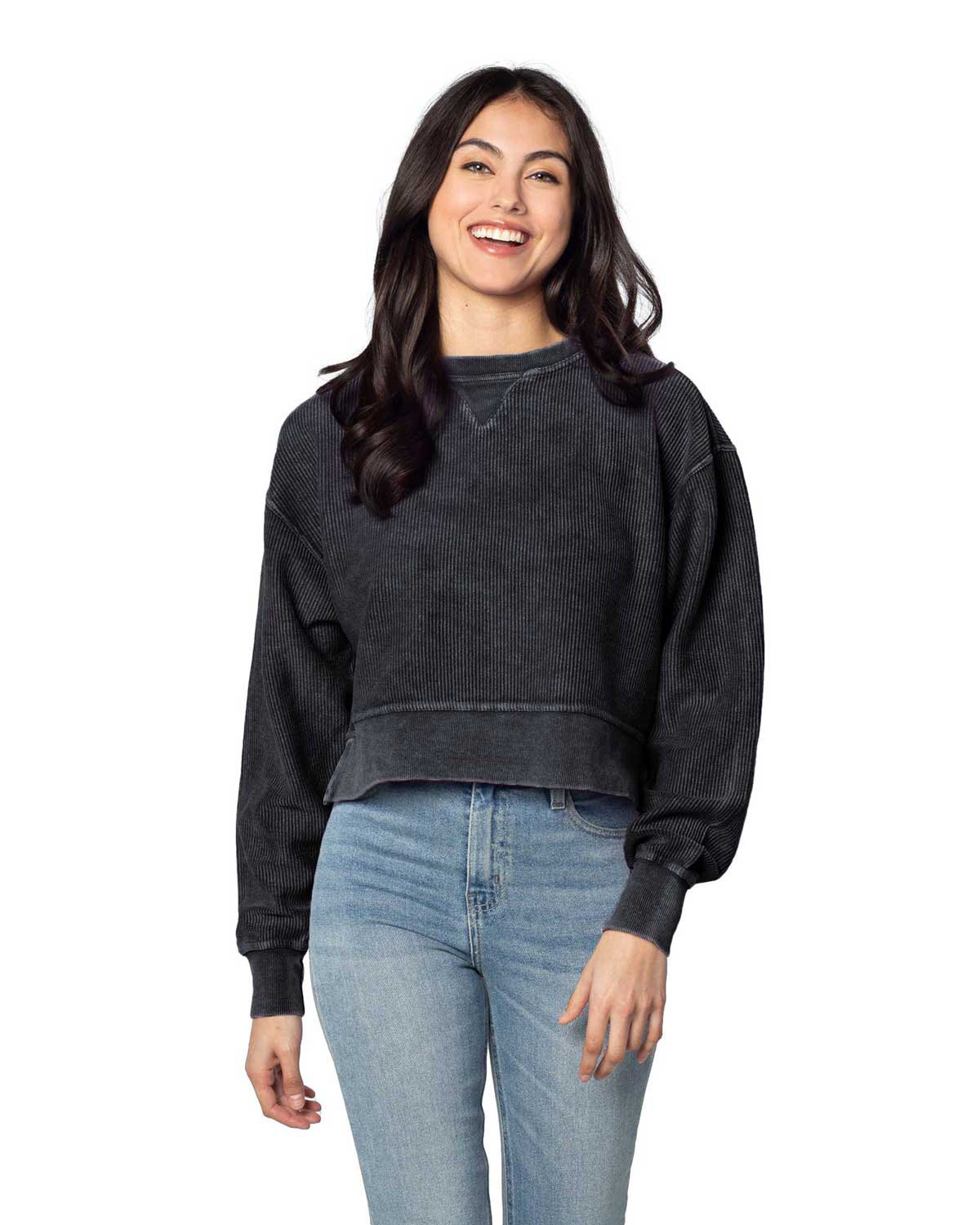 Chicka-d® Ladies Corded Boxy Pullover | Michaels
