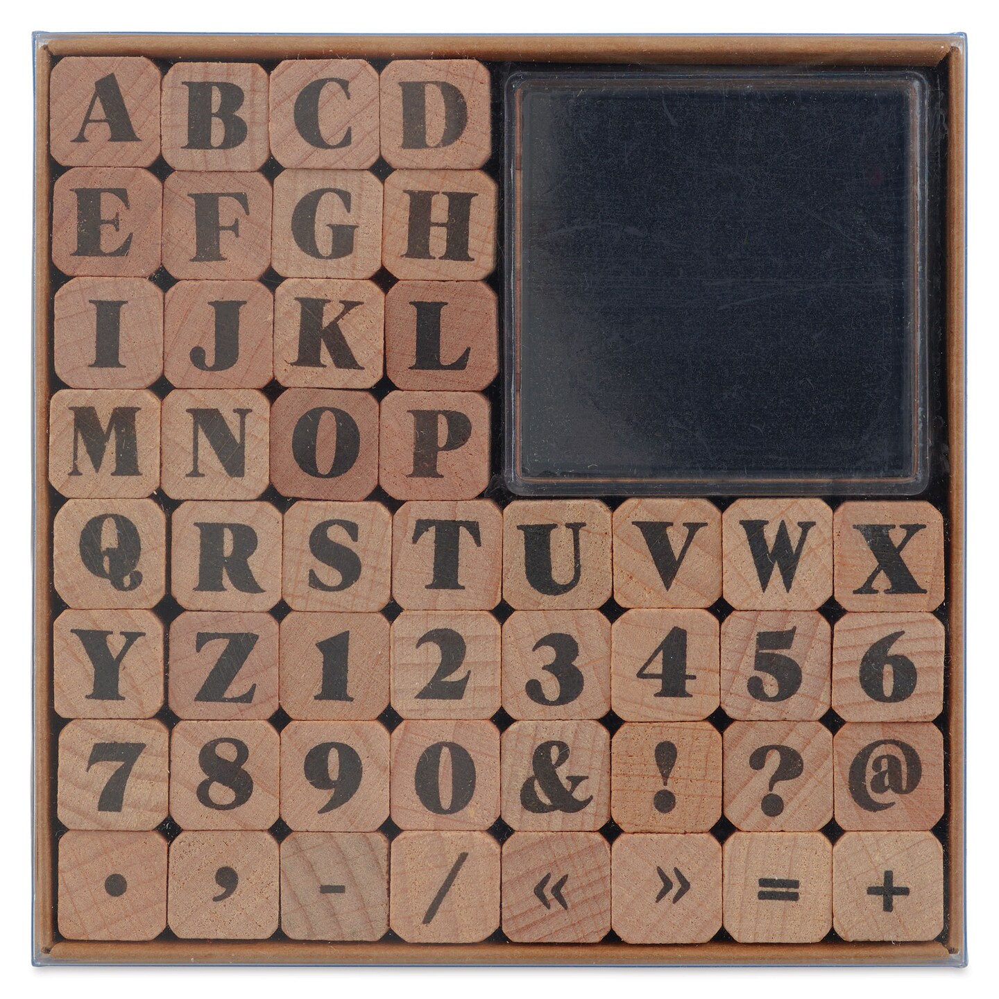 Paper Poetry ABC and Numbers Stamp Set - Set of 48 | Michaels