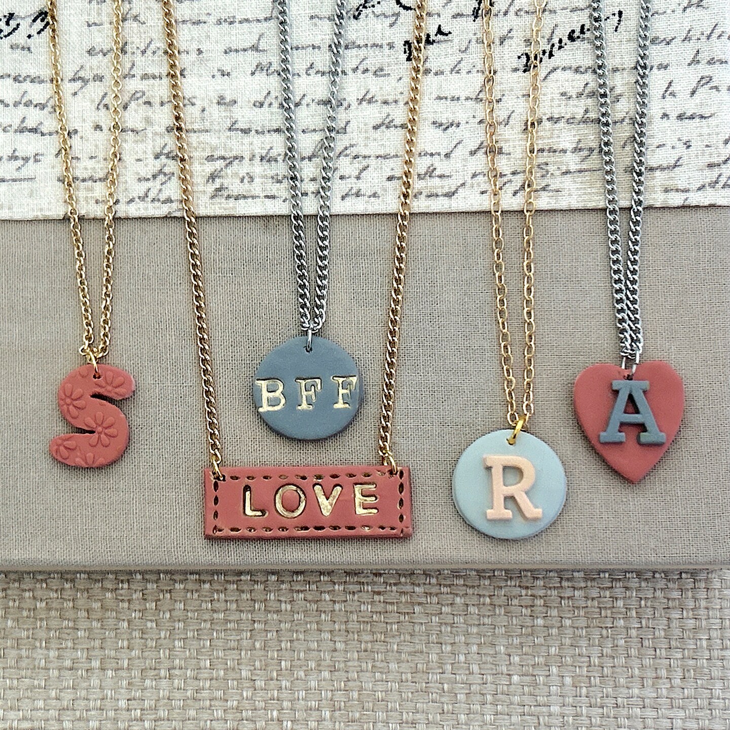 Clay Monogram Jewelry 3 Ways | Classes | Michaels