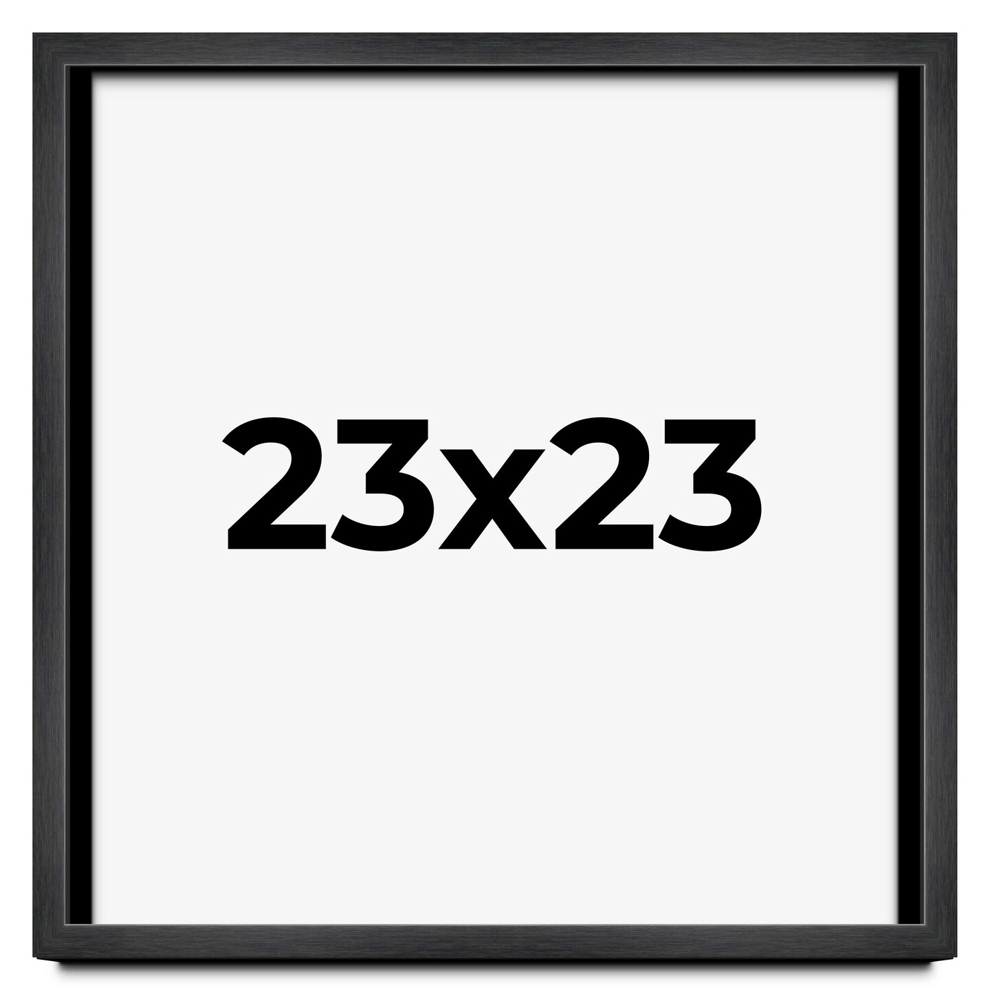 23x23 Shadow Box 3/4" Depth Picture Frame with UV-Resistant Acrylic ...