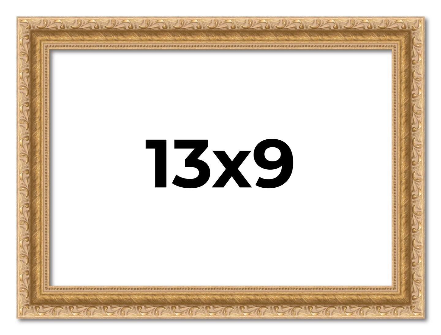 9x13 Refined Picture Frame with UV-Resistant Acrylic & Acid Free ...