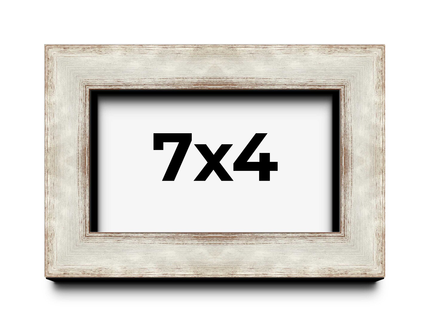 4x7 Modern Shadow Box 1.5" Depth Picture Frame with UV-Resistant ...