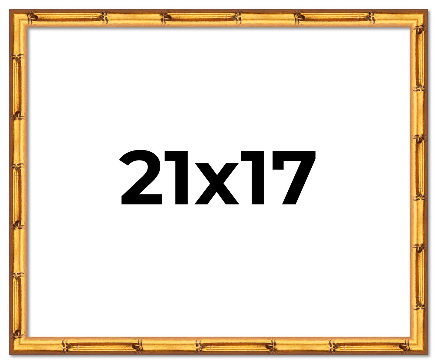 21x17 Bamboo Picture Frame with UV-Resistant Acrylic & Acid Free ...