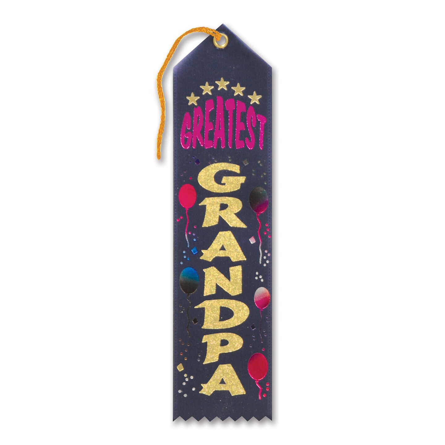 Beistle 2in.x8in. Greatest Grandpa Award Ribbon - 6 Pack | Michaels