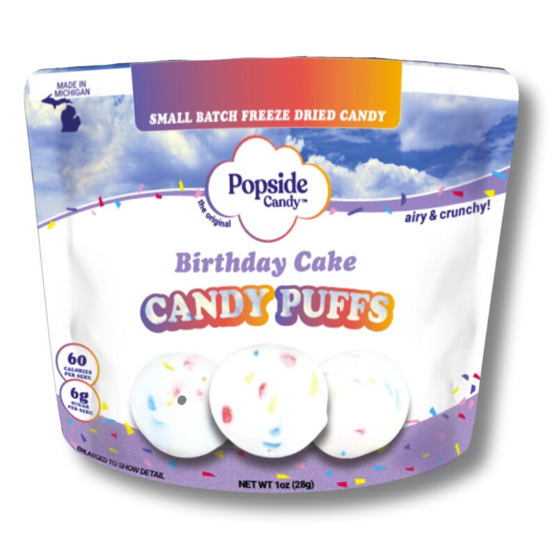 Freeze Dried Birthday Cake Puffs - Premium Small Batch Freeze Dried ...