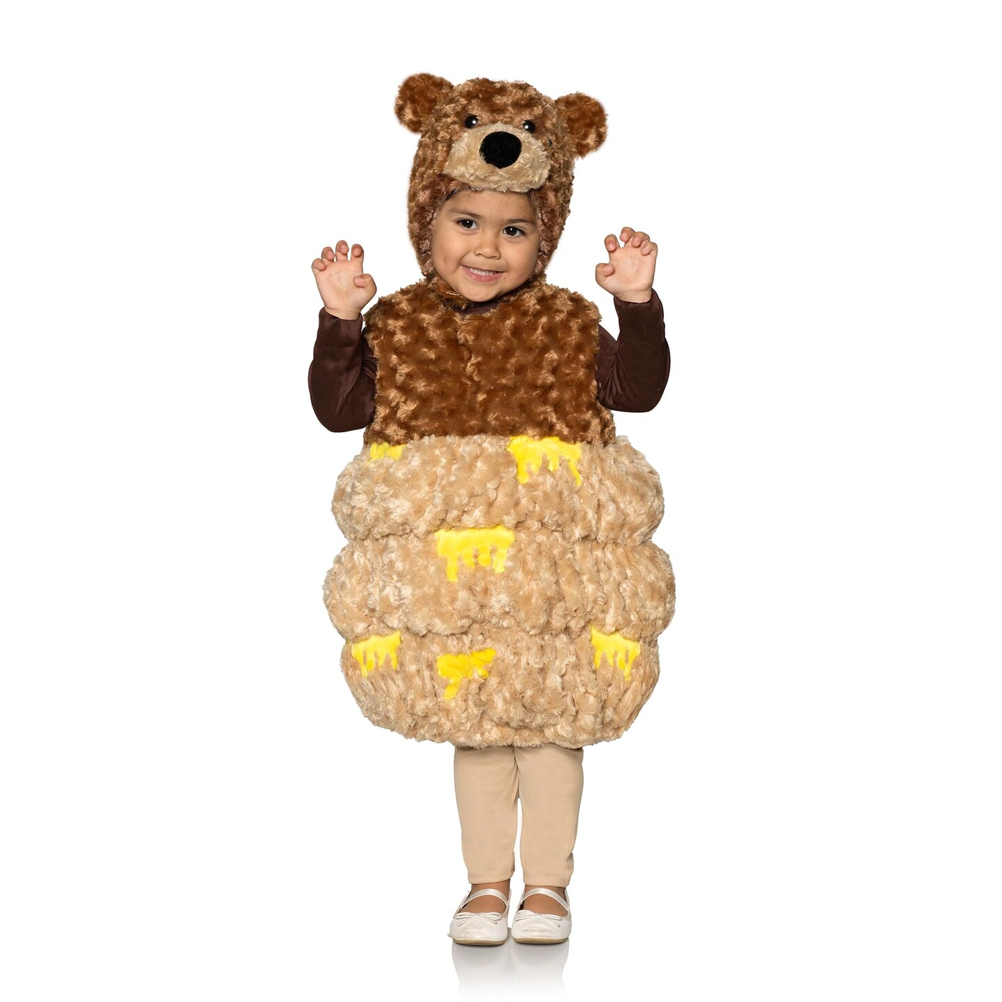 Honey Bear Plush Swirl Fur Toddler Costume | Michaels