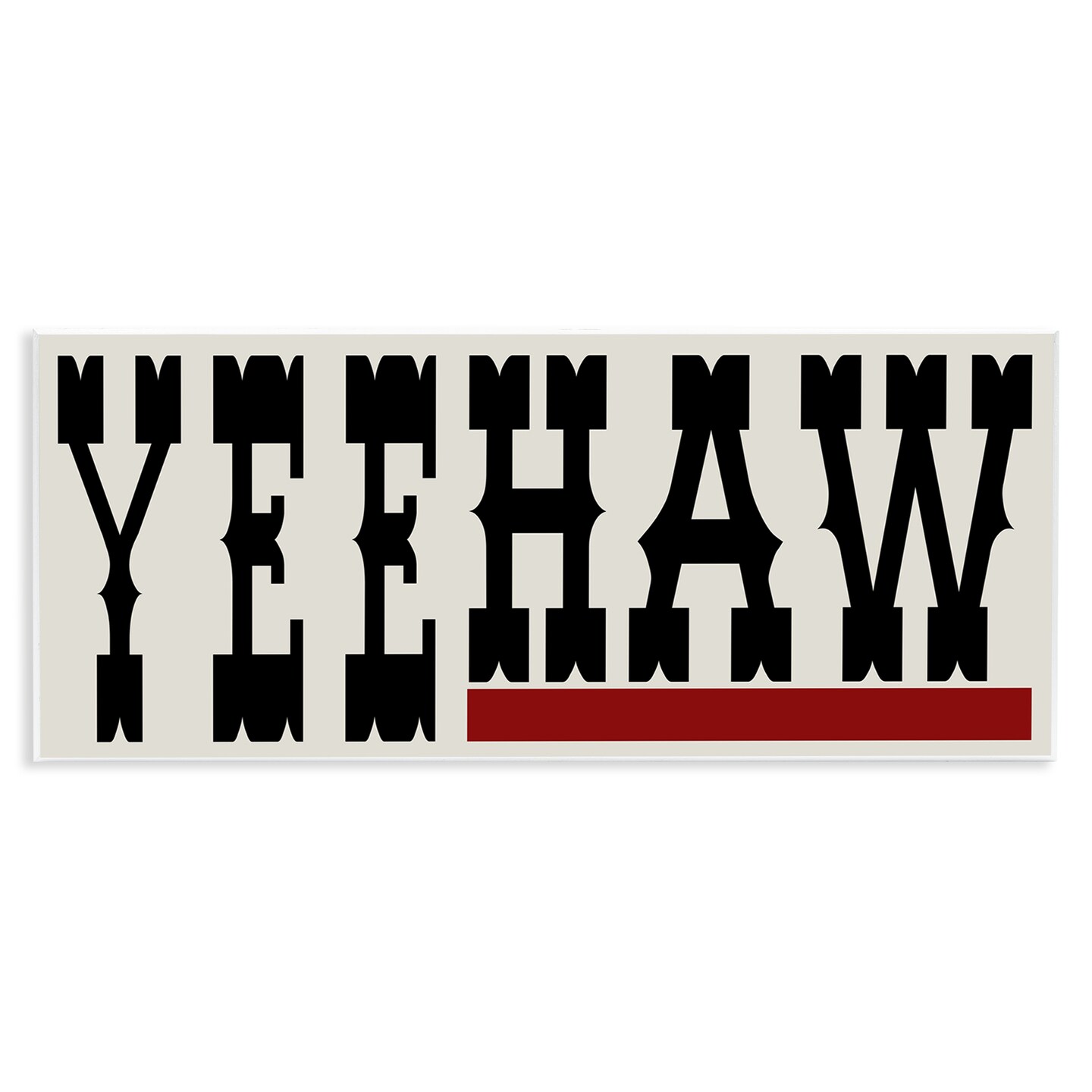 Yeehaw Western Word Wall Plaque Art | Michaels