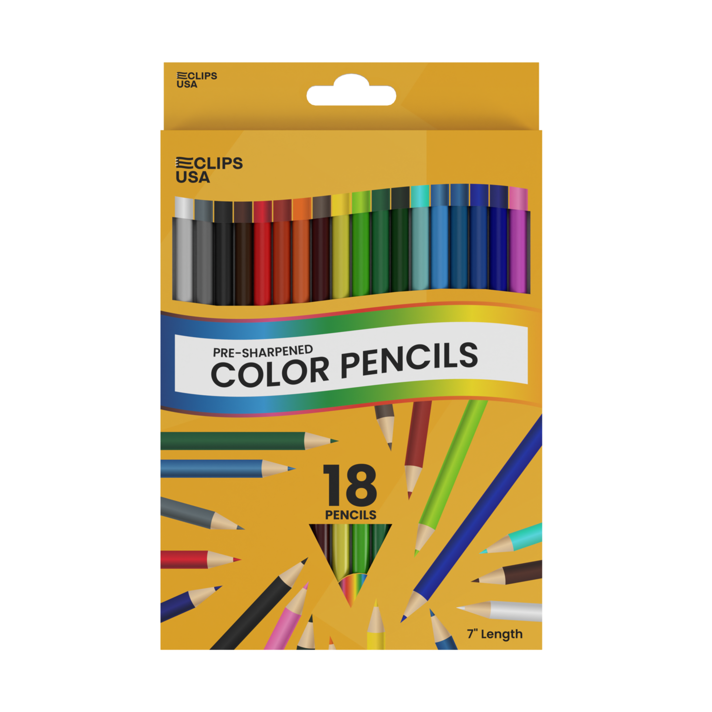Colored Pencils Pre-Sharpened – 18 Count – 48 Packs | Michaels