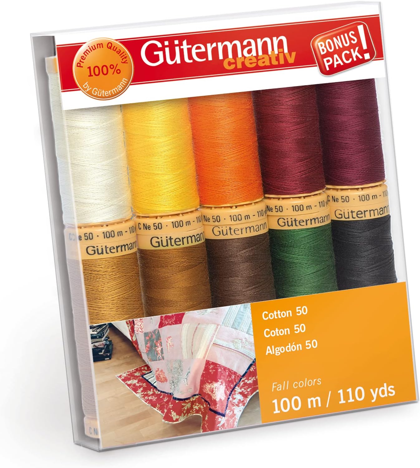 Gutermann Cotton Fall Thread Set | Michaels