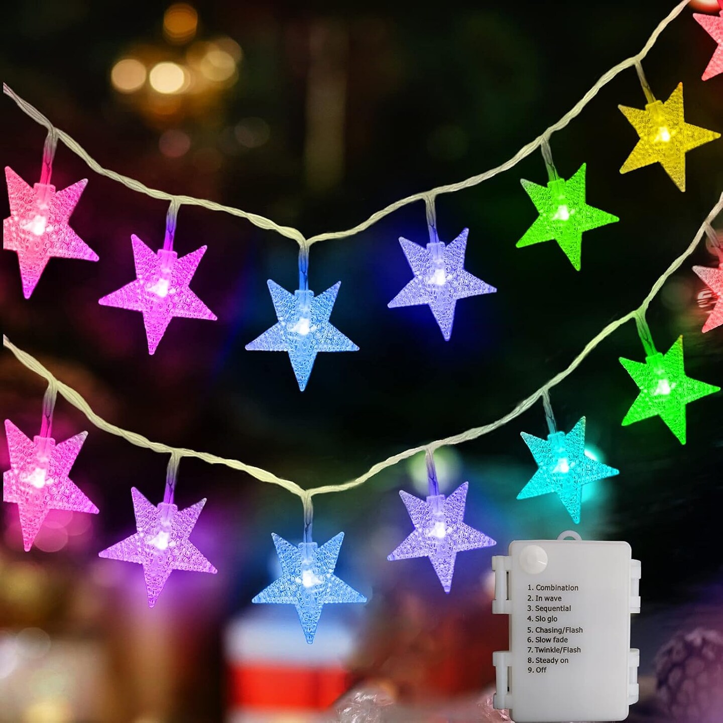 Christmas Star String Lights | Michaels