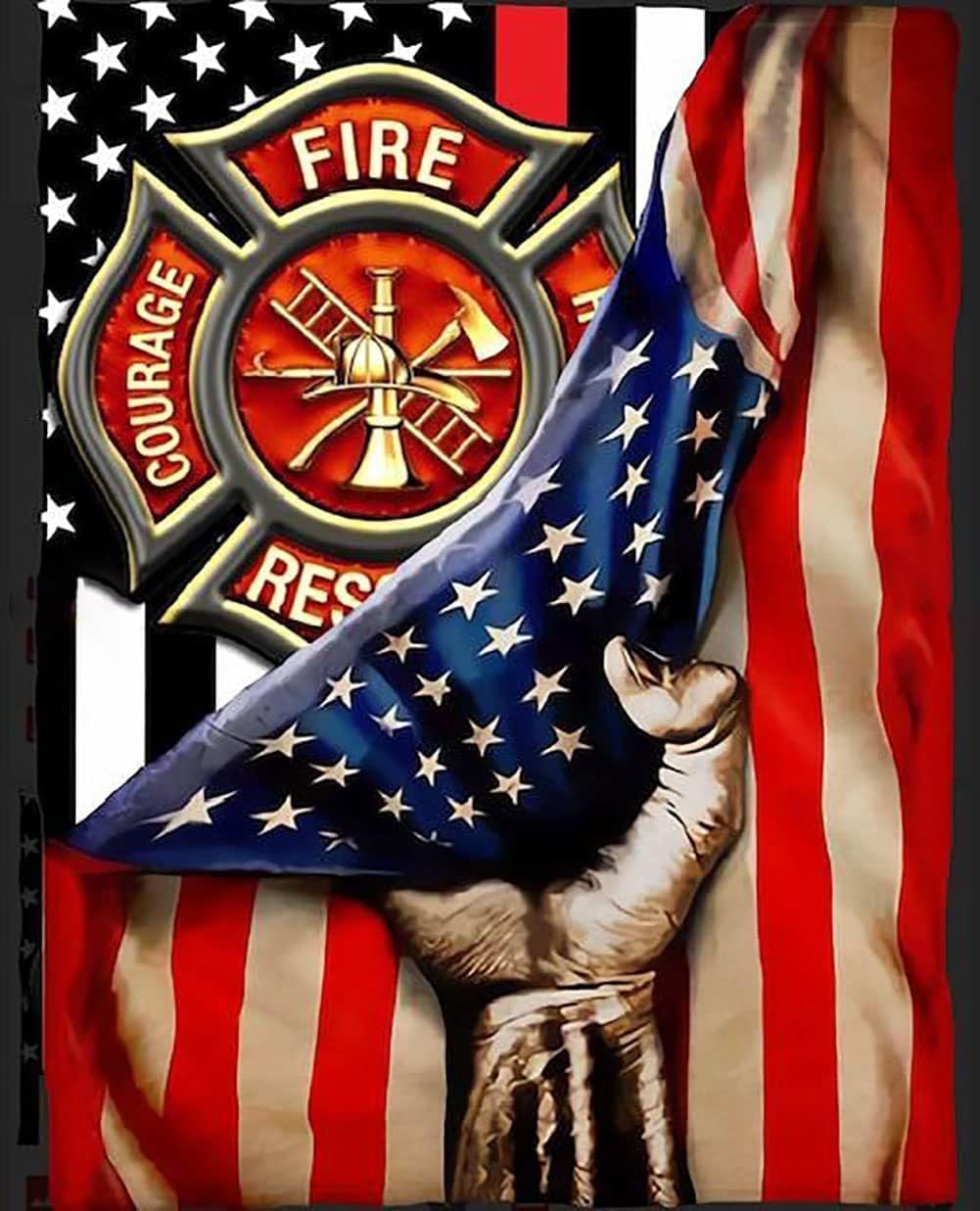 DIY 5D Diamond Painting Kits for Adults and Kids American Flag ...