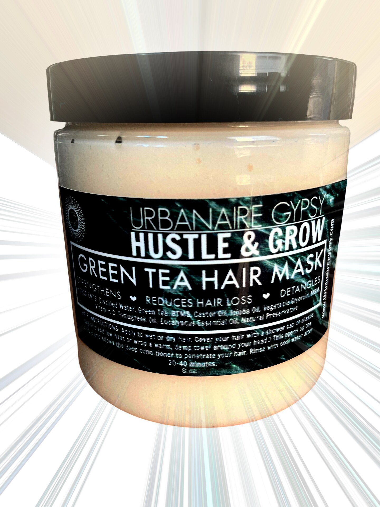 Hustle and Grow Green Tea Hydrating Hair Mask | MakerPlace by Michaels