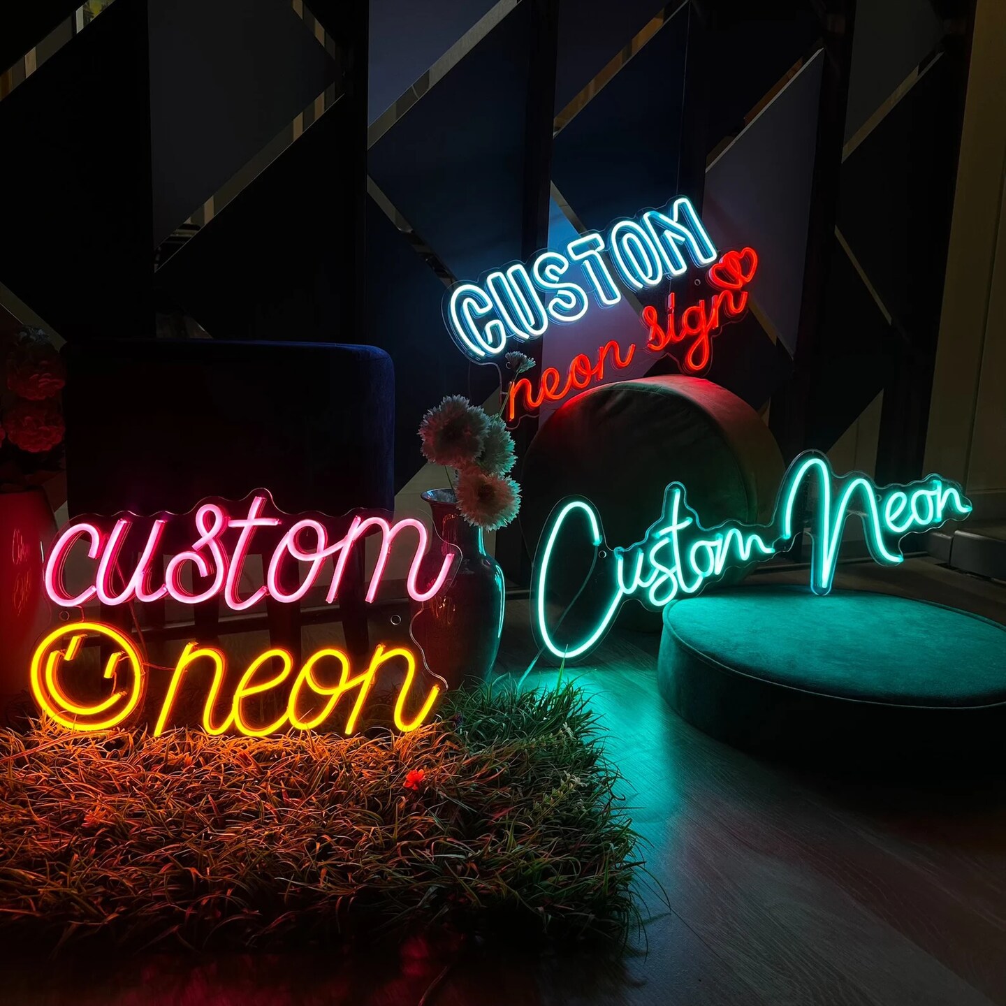 Custom Neon Signs | Neon Signs | Custom LED Neon Sign | NeonLight ...