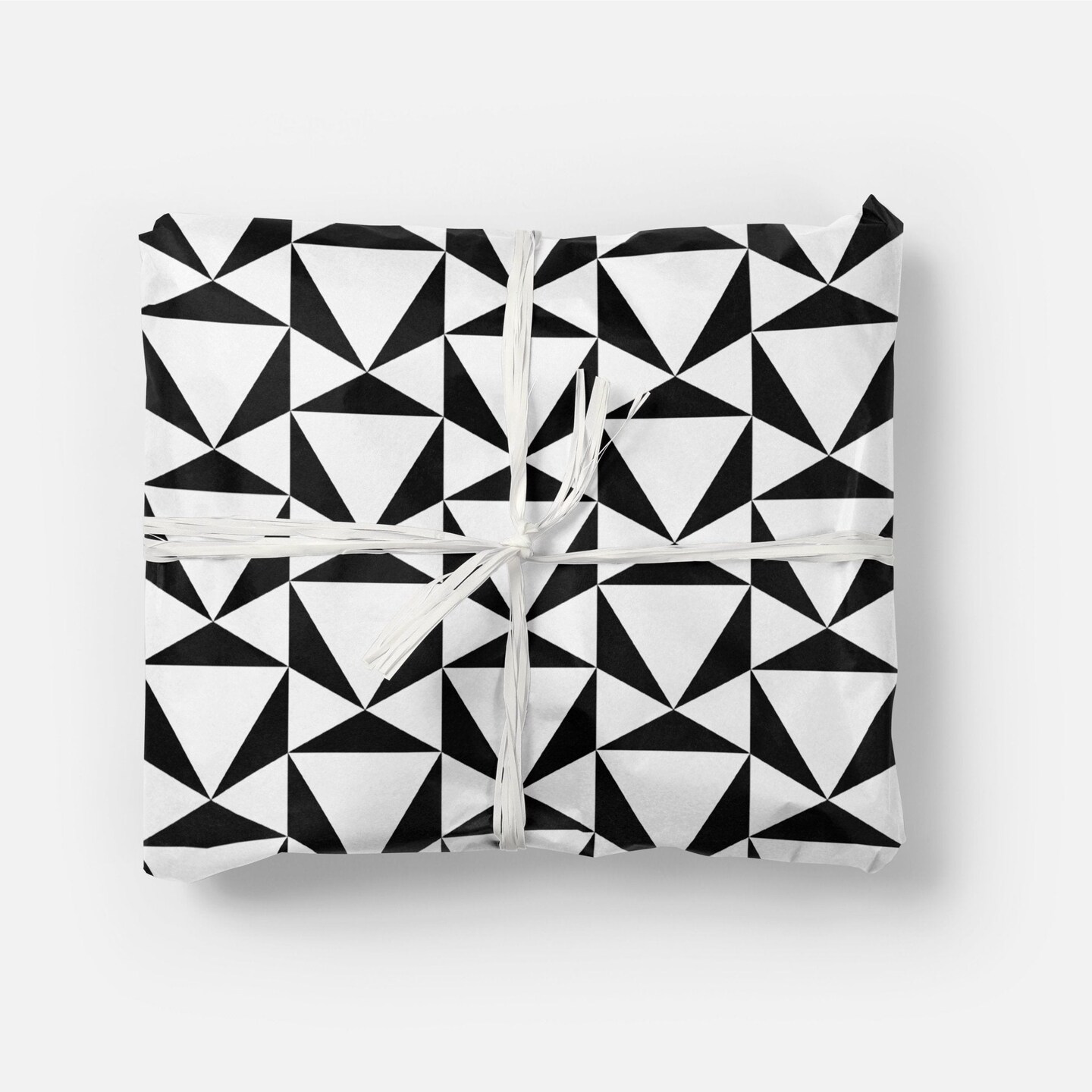 Black & White Geo Shape Gift Wrap VIII | Michaels