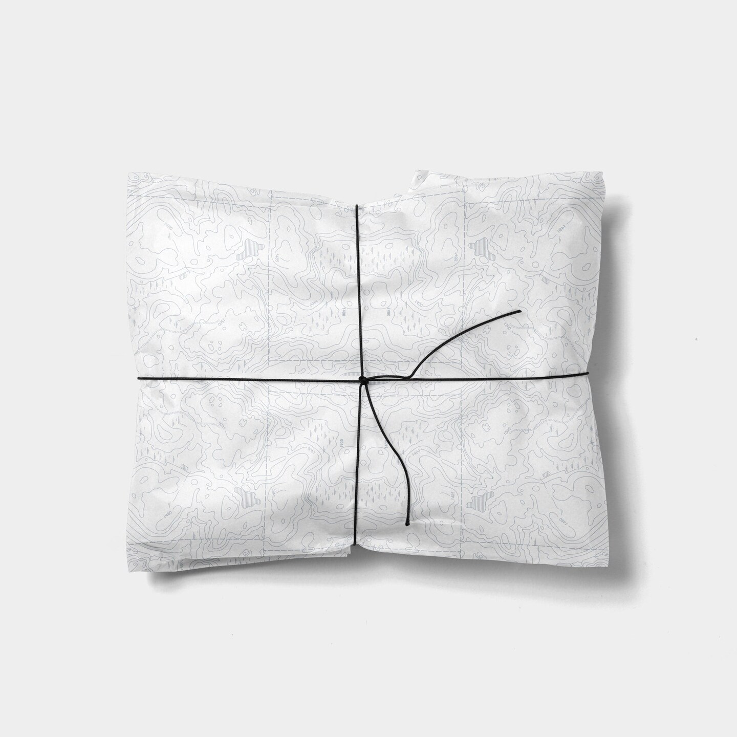 Topographic Map Gift Wrap XIV | Michaels