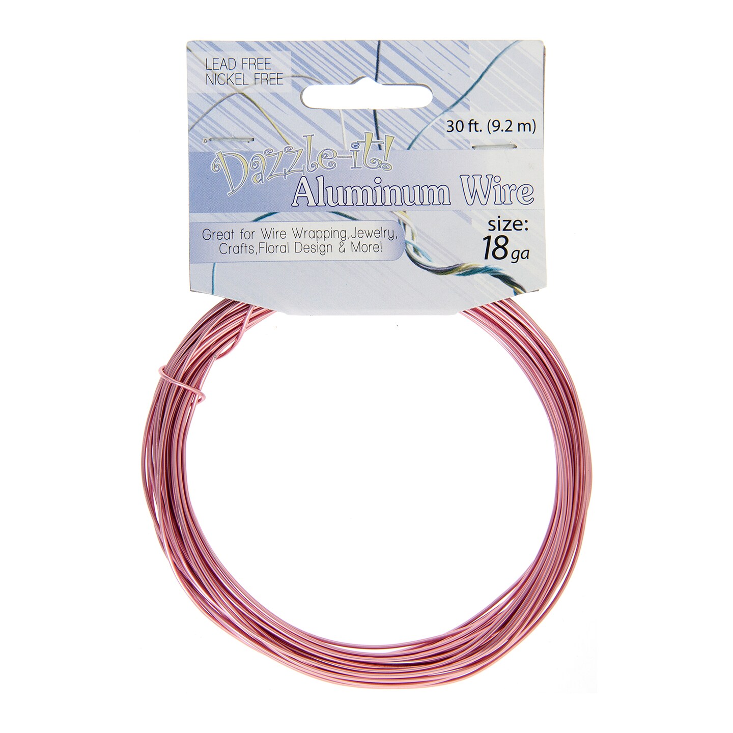 John Bead Rose Aluminum Wire, 30ft | Michaels