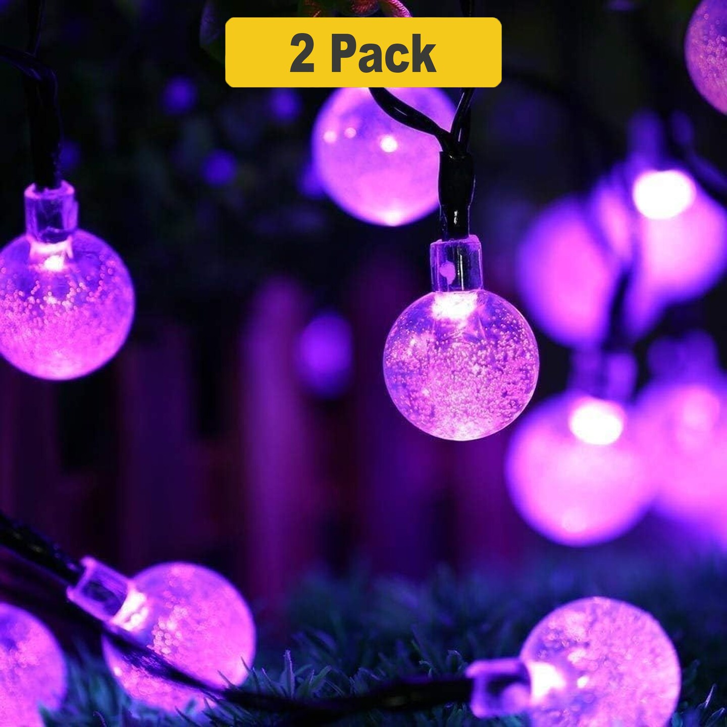 Energy Efficient Solar Bubble String Lights with 60 LEDs | Michaels