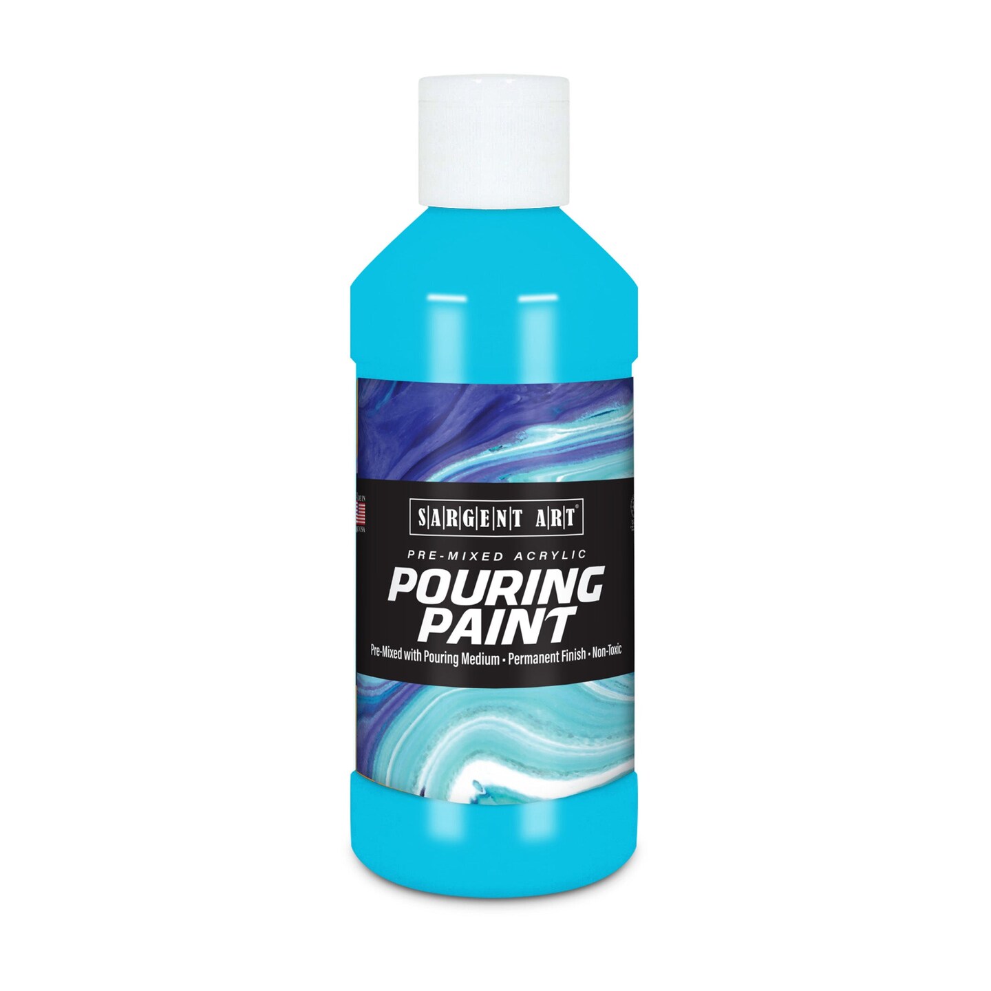 Acrylic Pouring Paint, 8 oz, Spectral Blue | Michaels