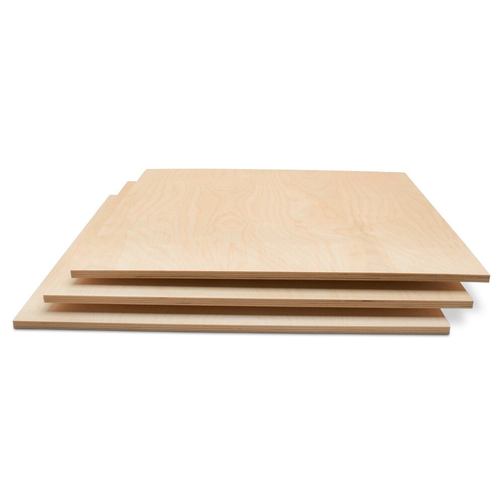 Baltic Birch Plywood, 24 x 24 Inch, B/BB Grade Sheets, 1/2, 1/4 or 1/8 ...