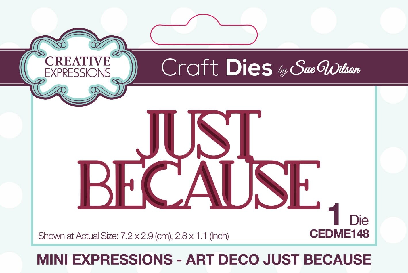 Creative Expressions Craft Dies By Sue Wilson-Mini Expressions Art Deco ...